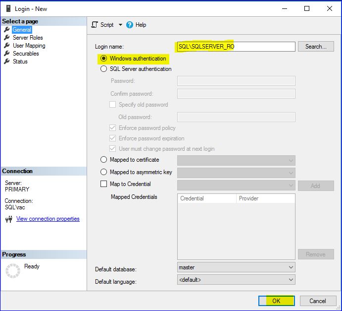 Create Windows Group Authentication Login In Sql Server Bright Dba
